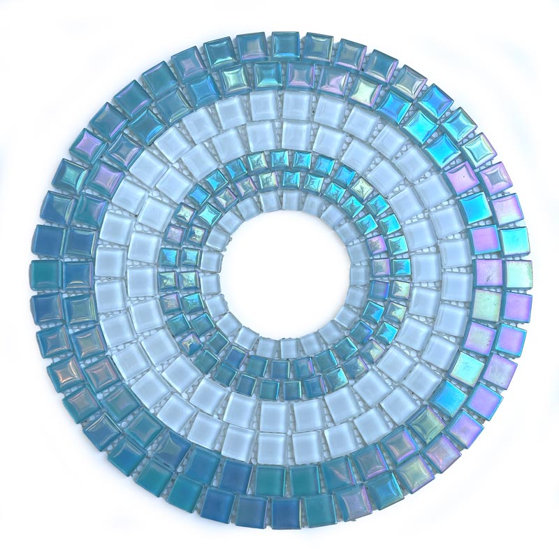 Decorative Mosaic - Iridescent Light Blue – hydria